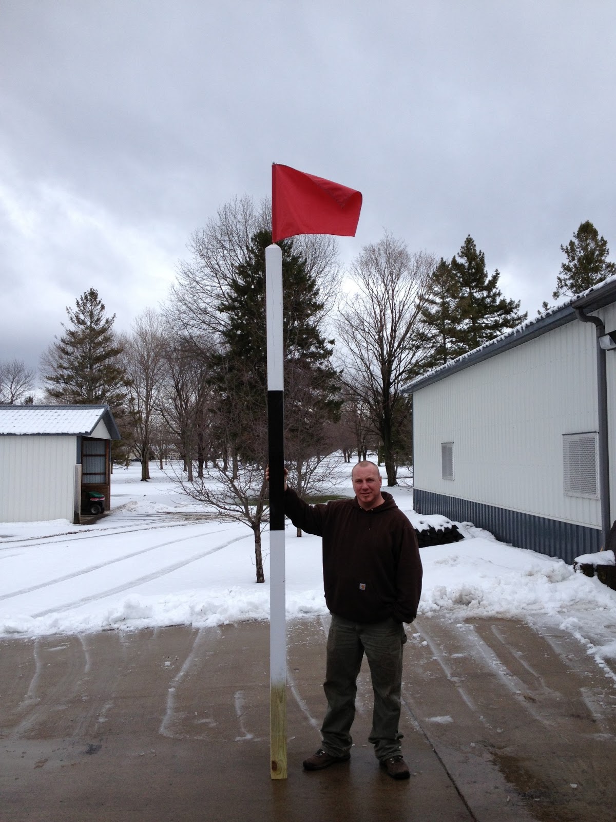 Bellevue Grounds: New Driving Range Target Flags And Pins
